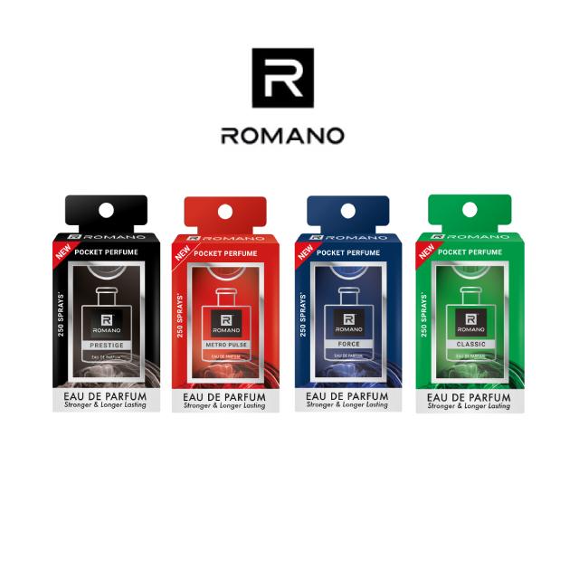 Romano Perfume Experience Set / Travel Perfume / Pocket Perfume ...