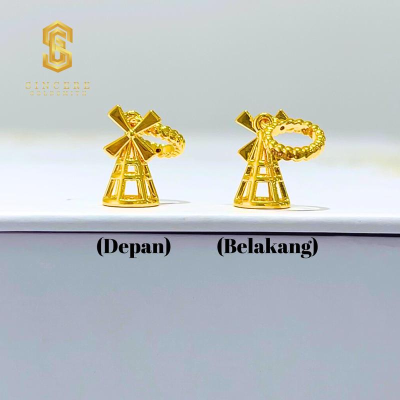 SincereStore Emas 916 3L Loket Windmill Tower | Emas 916 - TikTok Shop ...