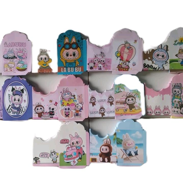[300lembar]Amplop lembaran LABUBU ukuran sedang free plastik - Shop ...