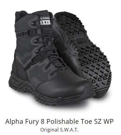 Original SWAT Alpha Fury 8" Side-Zip Waterproof Polishable Toe - TikTok ...