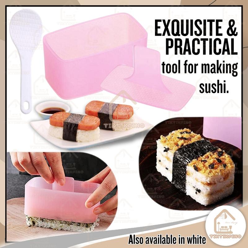 Rectangular Press Plate Scoop Rice Meat Molder DIY Sushi Musubi ...
