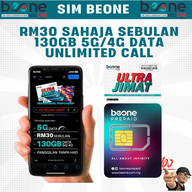 Simkad 5G 4G Prepaid Internet Beone Data Termurah Phone - TikTok Shop ...