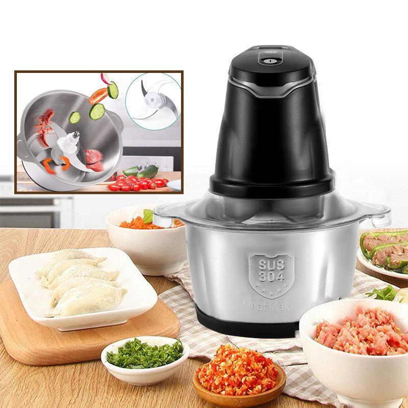 MetaSquare Household Meat Grinder Electric Cooking Stir Mixe - TikTok ...