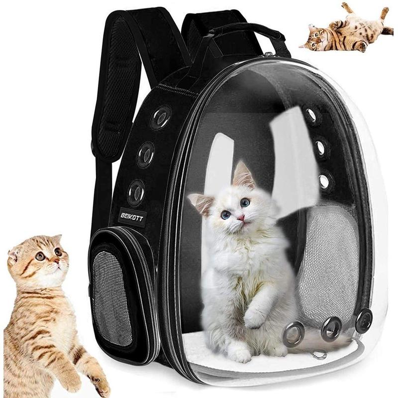 Pet Carrier Beg Kucing Cat Backpack Cat Bag Carrier Bag Kucing - TikTok ...