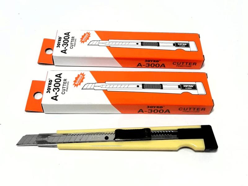 Harga (1pcs ) Pisau Cutter JOYKO A-300A autolock - Shop | Tokopedia
