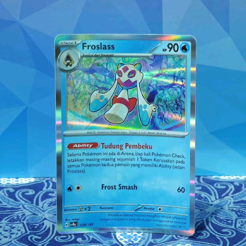 Froslass - 038/187 - Festival Terastal EX (SV8a) - Pokemon TCG ...