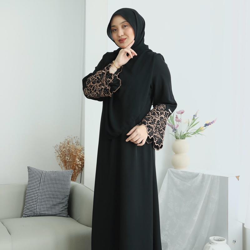 ABAYA AMANDA MATTE DUBAI ALA ALA MEKAHHH - TikTok Shop Malaysia