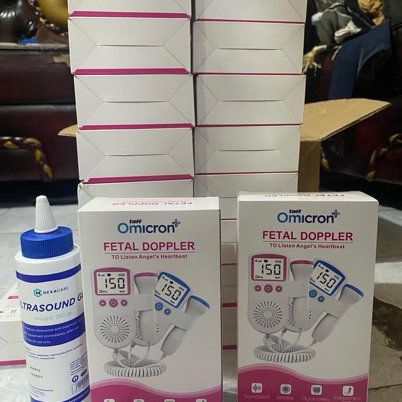 Alat Fetal Doppler Pendeteksi DJJ janin TaffOmicron JSL-T501 Dengan Gel ...