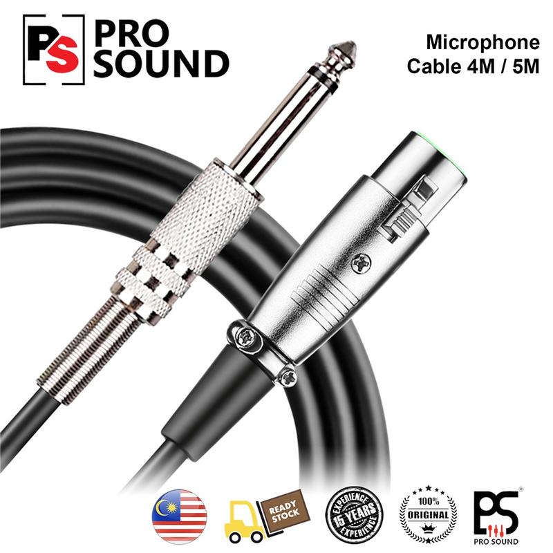 PS PRO SOUND Premium Microphone Cable (6.35MM MONO MALE TO XLR - TikTok ...