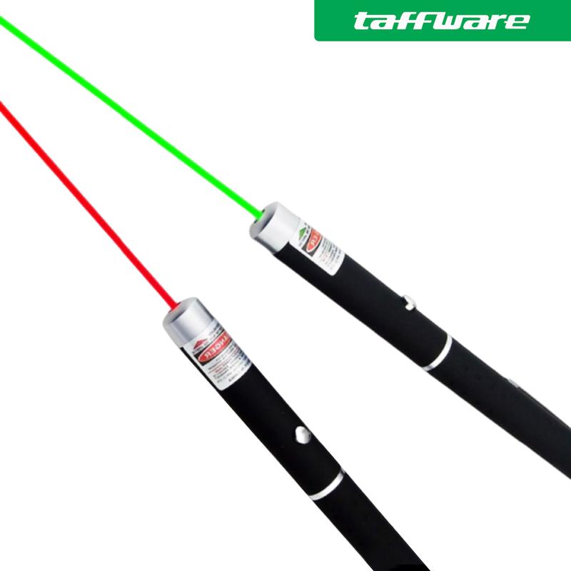 Taffware Laser Pointer Pen Merah HIjau Alat Bantu Presentasi - Shop ...