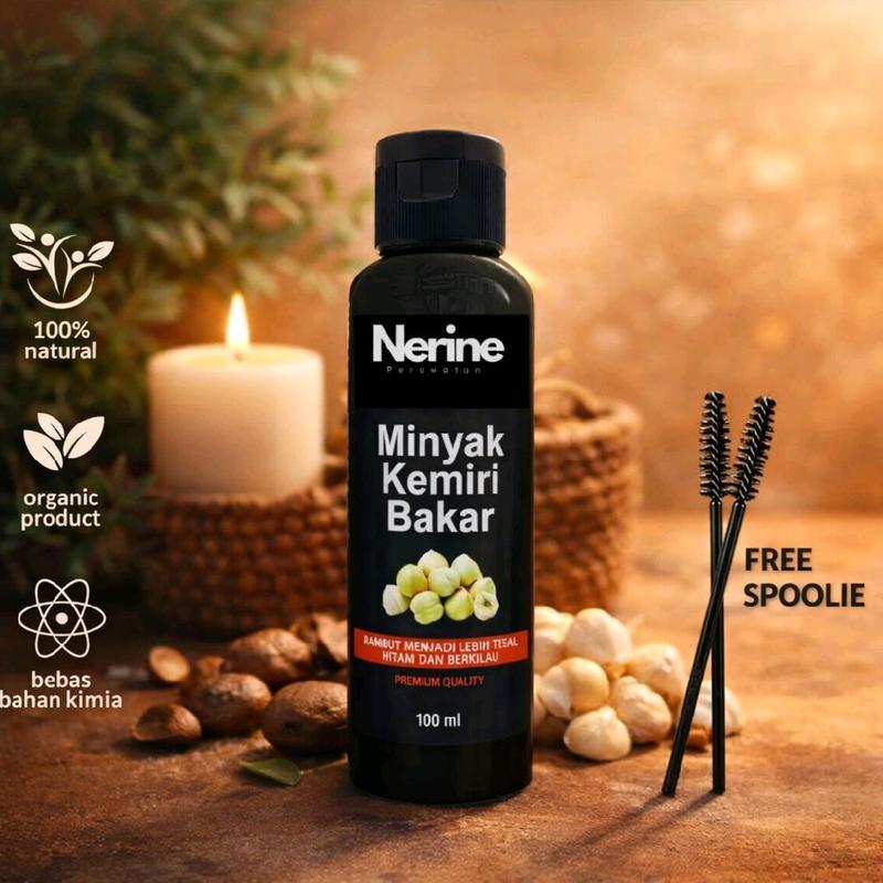 [ PAKET 2 PCS ] MINYAK KEMIRI BAKAR 100ml Menebalkan Menghitamkan ...