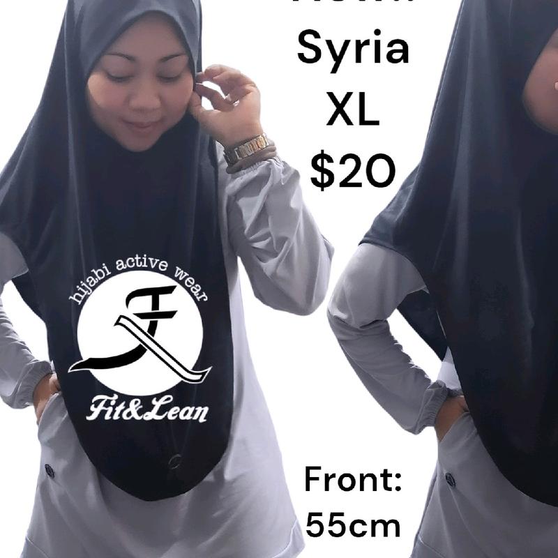 XL SYRIA drifit hijab microfibre drifit eyelet fabric - TikTok Shop ...