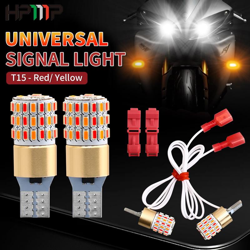 2PCS T15 DUAL CONTACT MOTORCYCLE MOTOSIKAL LAMPU ISYARAT LED - TikTok ...