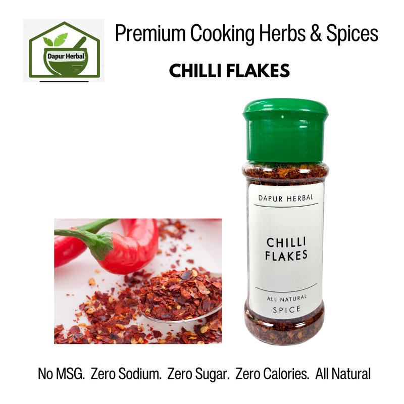 Dapur Herbal Halal Chili Flakes 30gm | 100gm | Serpihan Cili - TikTok ...