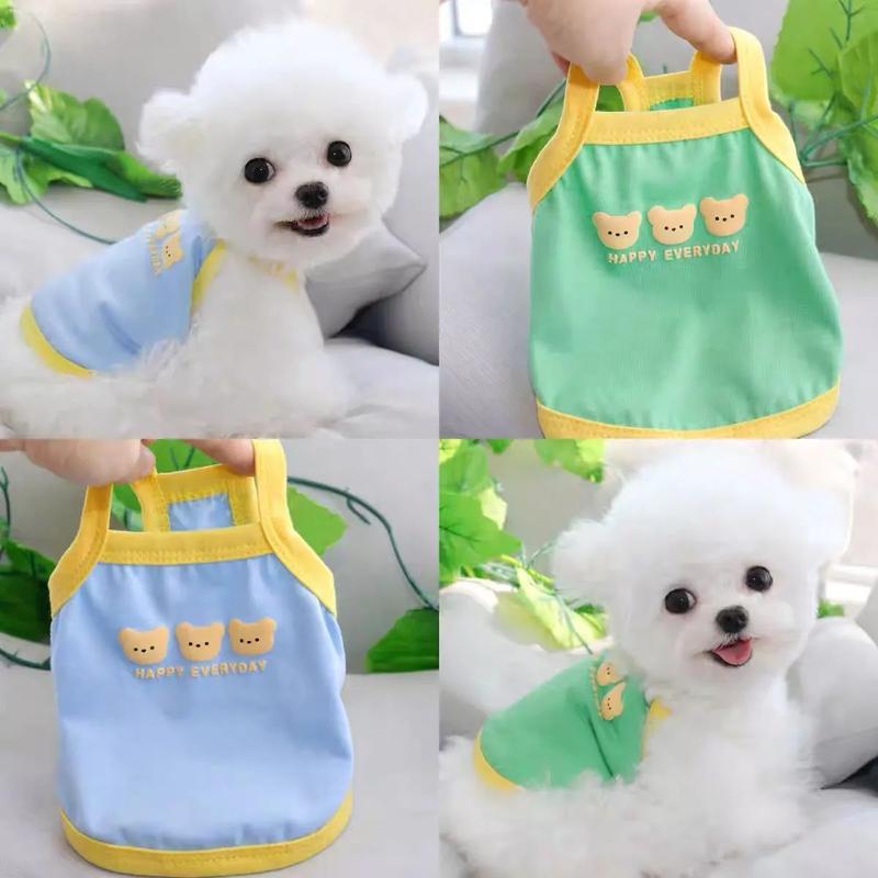 Puppy Clothes Thin Cat Pet VIP Teddy Bichon Pomeranian Small - TikTok ...