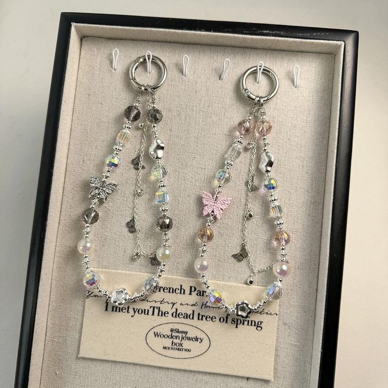 Rantai Gantung Sarung Telefon, Reka Bentuk Rama-rama, Tali Pesona ...