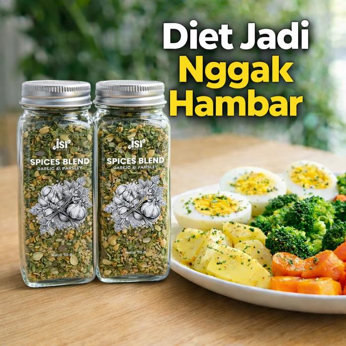 Promo JSR Spices Blend Garlic Parsley Paket 2 – Bumbu Tabur Diet, Menu ...