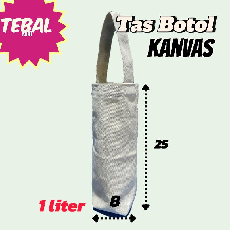 028 TAS BOTOL KANVAS 1 LITER 8825 Bottles Kitchenware Water - Shop ...