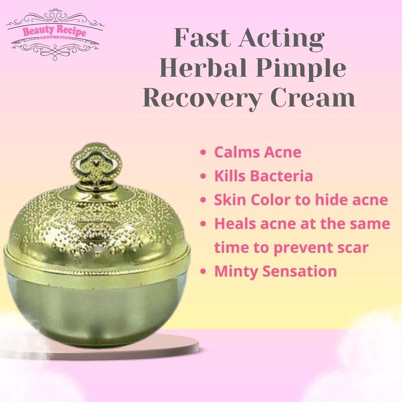 Herbal Pimple Recover Cream 15g Acne Skincare - TikTok Shop Singapore