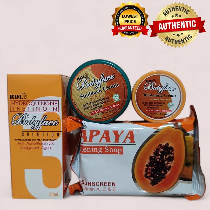 RDL PAPAYA SET Budget Pack All Skin Types Whitening Soothing - TikTok ...