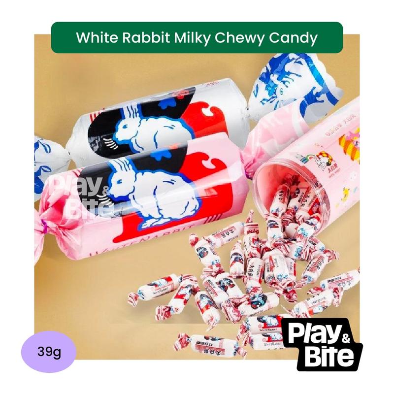 Milk Creamy Candy, White Rabbit Milky Chewy Candy : Original - TikTok ...