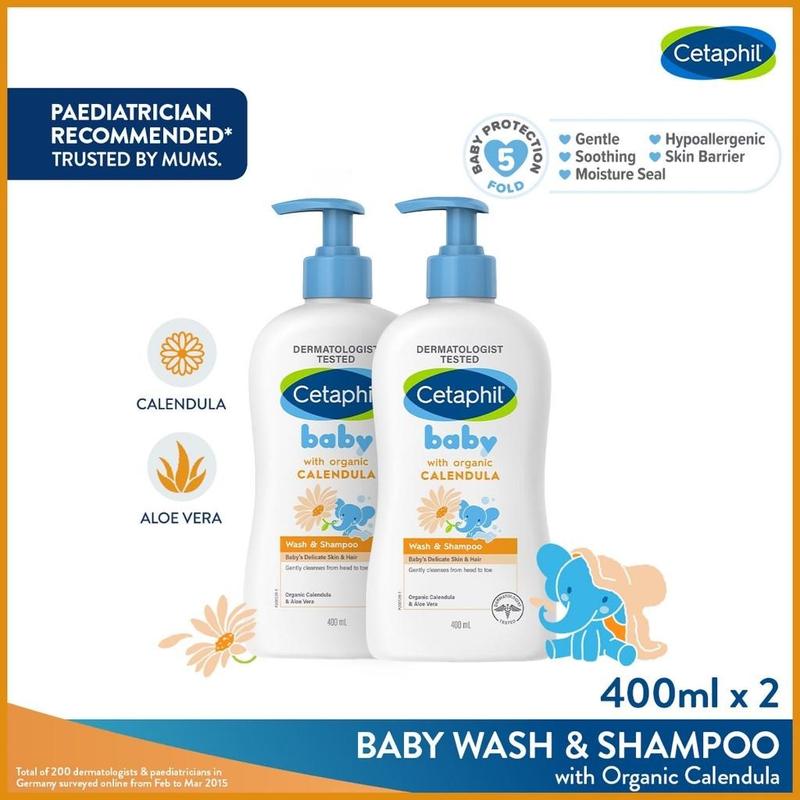 【Original】Cetaphil Calendula SET Organic Baby Wash and Shampoo - TikTok ...