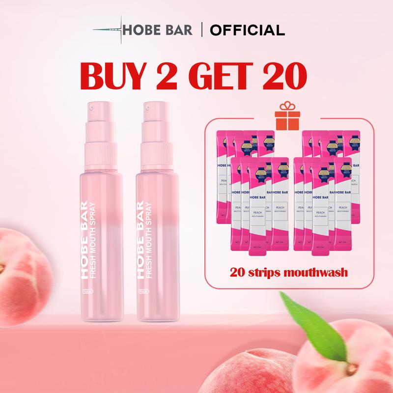 [BUY 2 GET 20] HOBE BAR Probiotic Oral Spray - Sugar-Free, Alcohol-Free ...