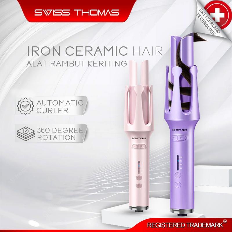 Swiss Thomas Curler Automatic Iron Ceramic Hair Curler Hair Styling ...
