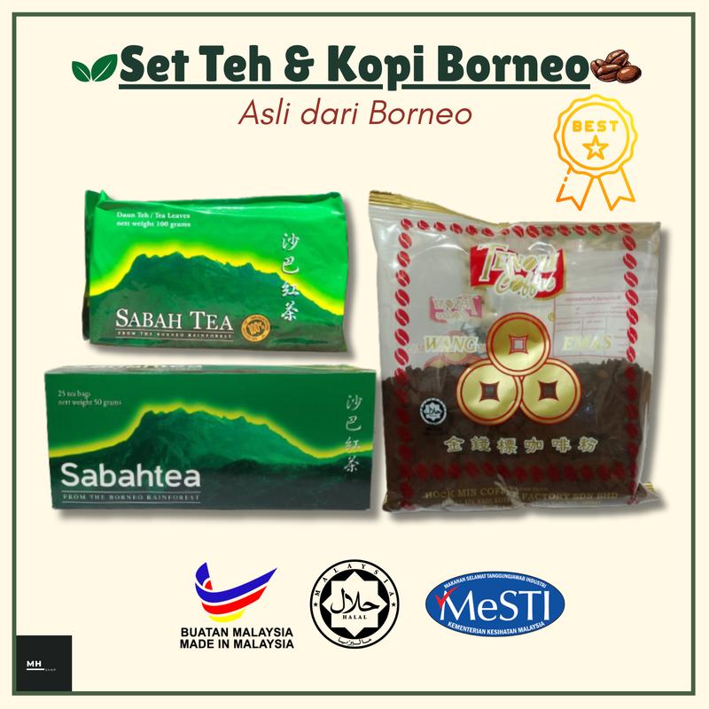 Set Teh & Kopi Borneo / Kopi Tenom / Teh Sabah / Tenom Coffe - TikTok ...