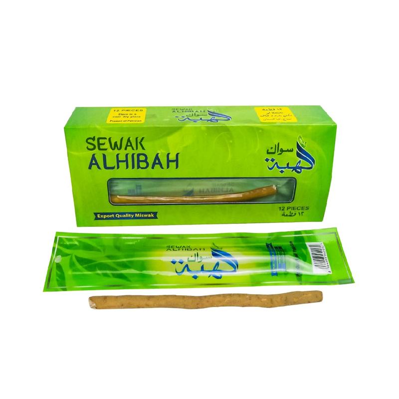 Siwak Alhibah fresh stock available 10 pcs packing. - TikTok Shop Malaysia