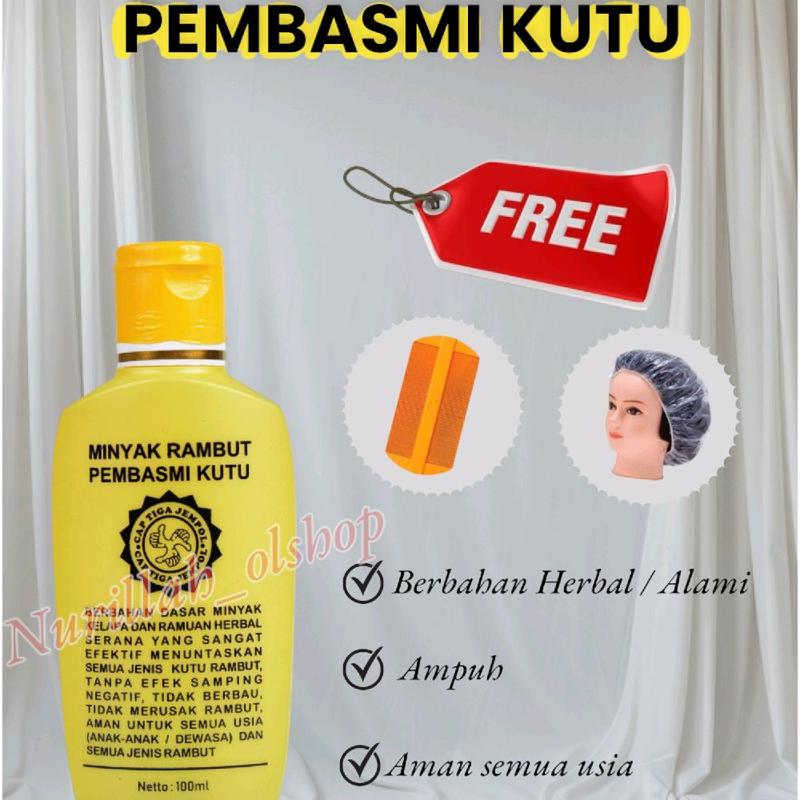 100ml obat pembasmi kutu rambut paling ampuh anak-anak hingg - Shop ...