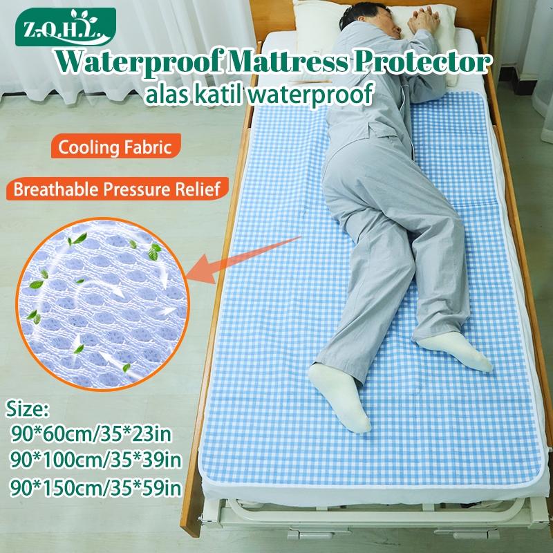 Zhenqinghuli Waterproof Mattress Protector Alas Tilam Kalis Air ...