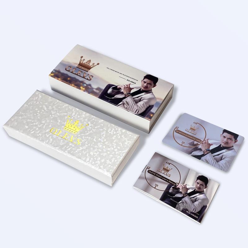 OLEVS Original White Watches Box - Perfect for Storing Your Timepiece ...