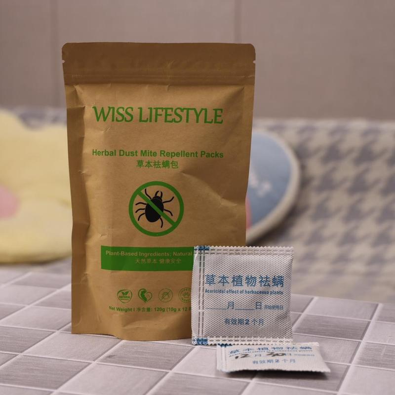 Wiss Lifestyle Plant Herb De-Mite Kit/ Dust Mite Repellent Removal ...