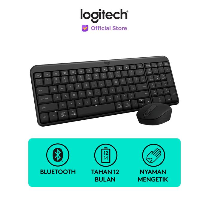 Promo Combo Mouse dan Keyboard Nirkabel Bluetooth Logitech MK251 ...