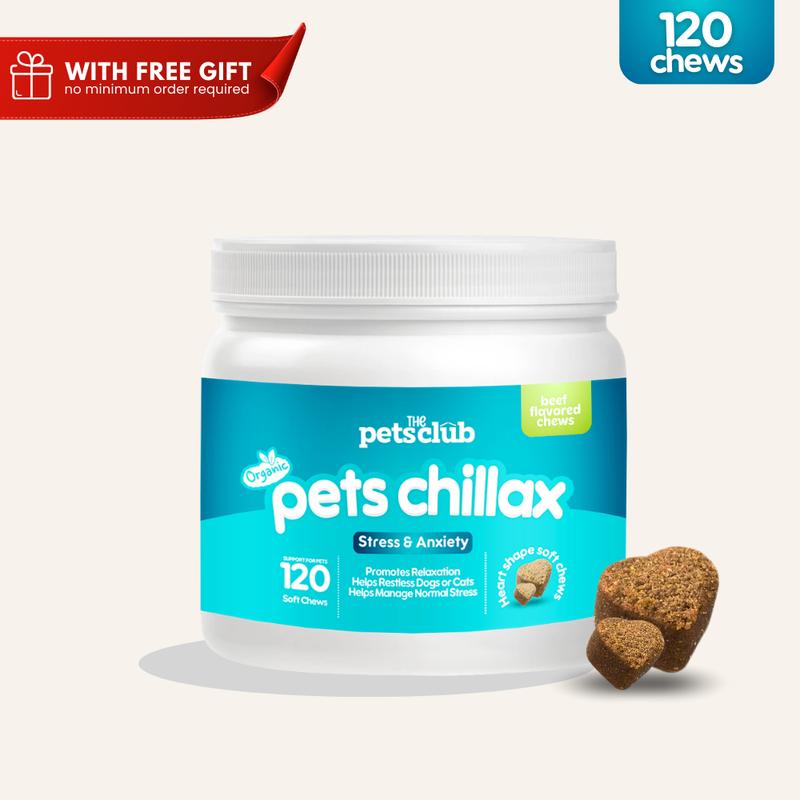 The Pets Club Pets Chillax Calming Chews for Dogs and Cats 120 - TikTok ...