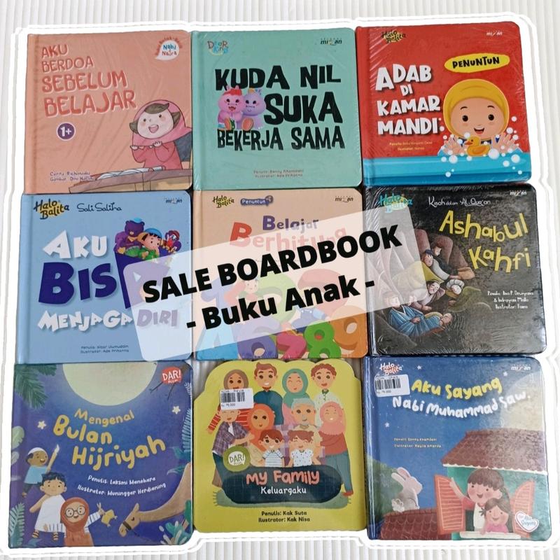 SALE BOARDBOOK UNTUK ANAK - Shop | Tokopedia