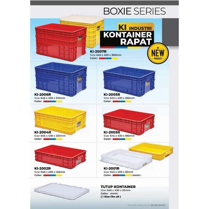 Jual Container Box KL-2006R Plastik / Container industri Plastik ...