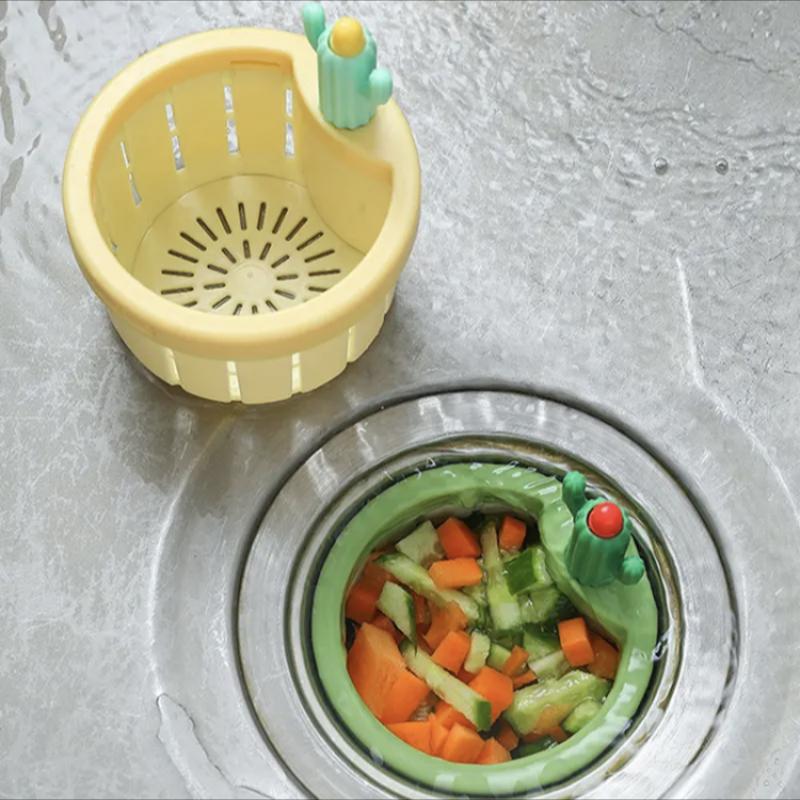 Cactus sink filter screen, kitchen anti clogging sink, vegetable ...