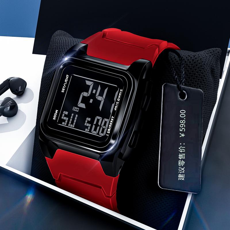 POSHI-jam tangan sukan digital untuk wanita, jam randik kali - TikTok ...