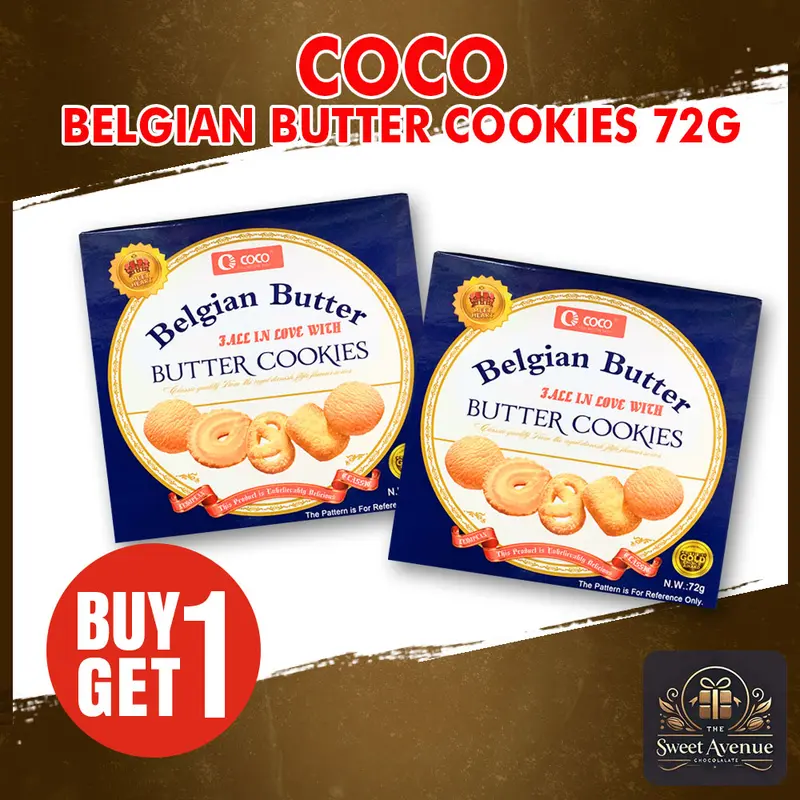 Coco Belgian Butter Cookies 72g - Buy 1 Take 1 - Limited Stock - TikTok ...