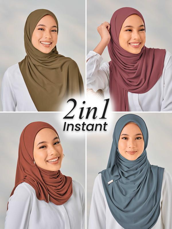 TOVESCARF | ELSIE INSTANT SHAWL | INSTANT HIJAB | IRONLESS - TikTok ...