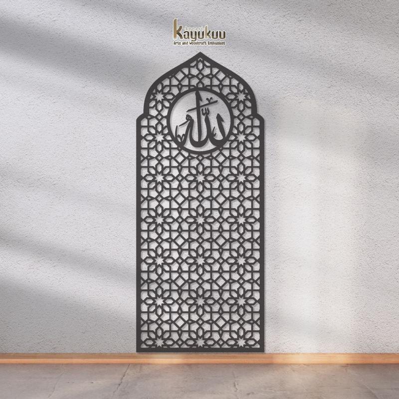 Kreasikayukuu Hiasan Dinding Aesthetic "Mihrab Mushola Kubah - Shop ...