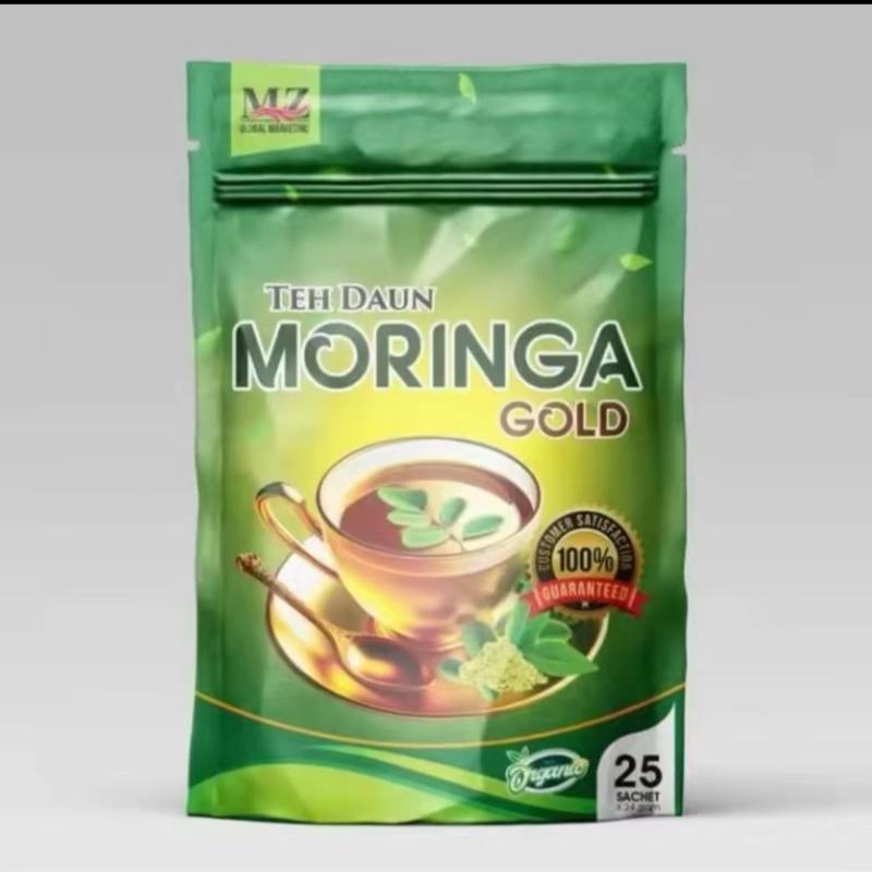 TEH MORINGA GOLD 25 SACHETS - TikTok Shop Malaysia