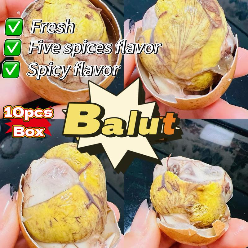 Balut 10pcs/Box 2 flavors ready to eat/cooked health delicious - TikTok ...