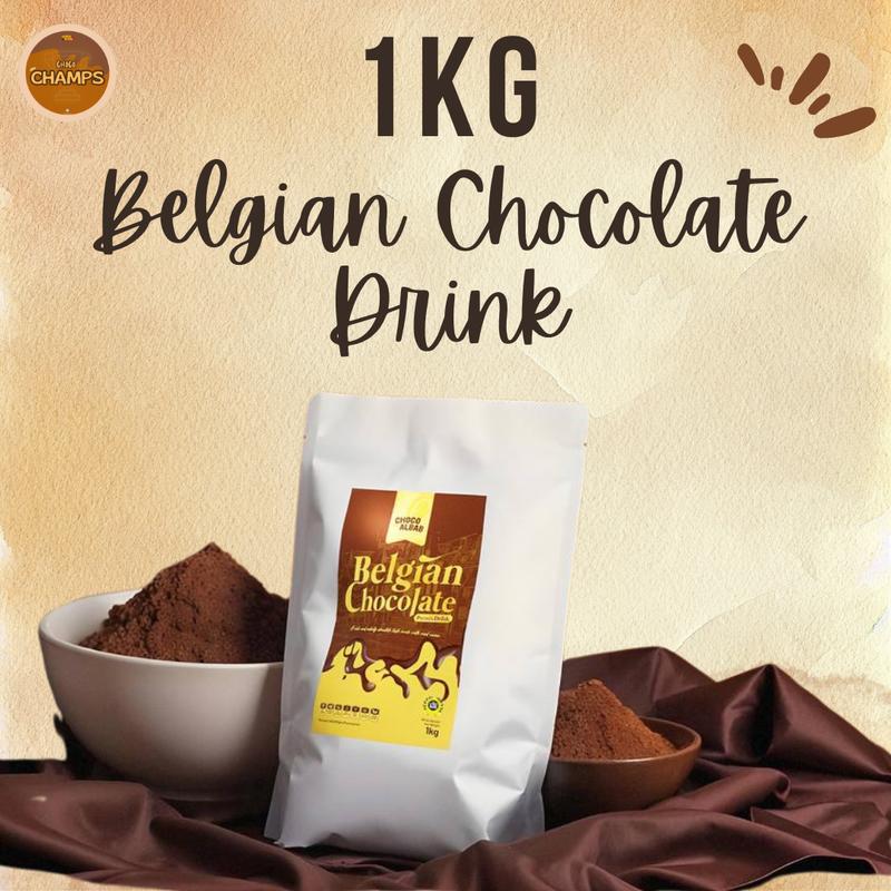 Choco Albab Belgian Chocolate Drink 1KG Upsized! - TikTok Shop Singapore