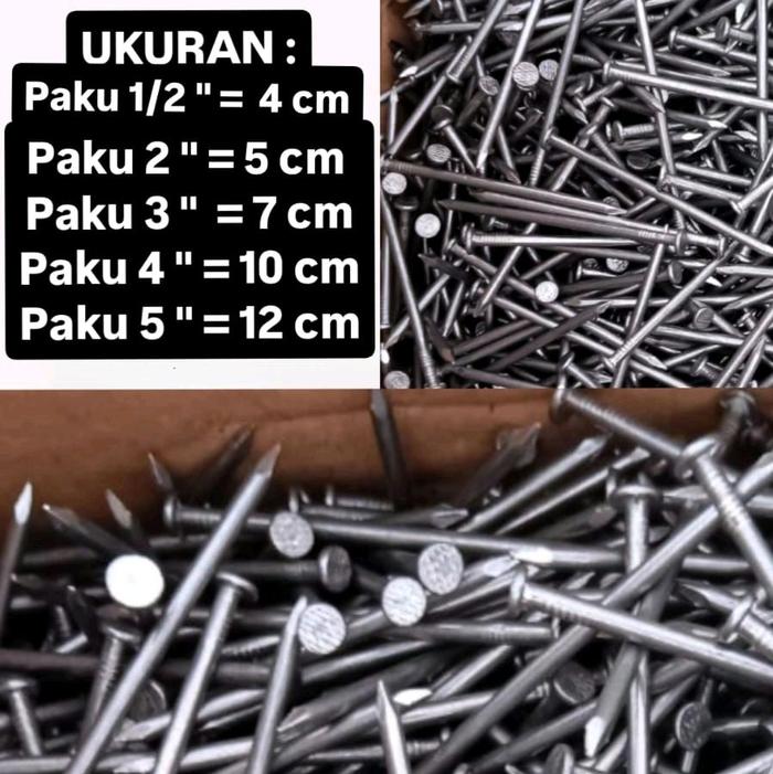 Jual Paku Kayu Kiloan 1 1/2"(4Cm) , 2" (5Cm), 3" (7Cm) , 4" (10 Cm), 5 ...