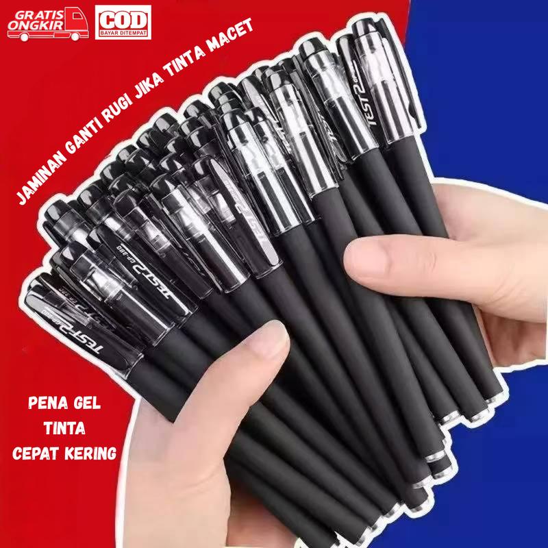 COD 50 PCS Ballpoint Pulpen Bollpoint Perlengkapan Sekolah Kantor ...