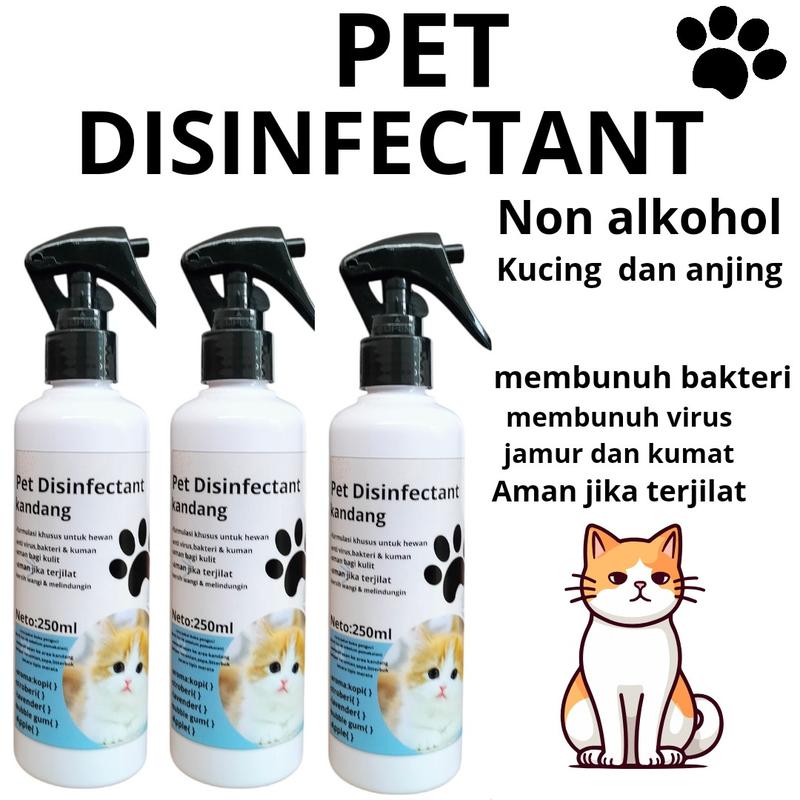 Disinfektan spray semprot pembersih kandang/anti virus/bakteri/ - Shop ...