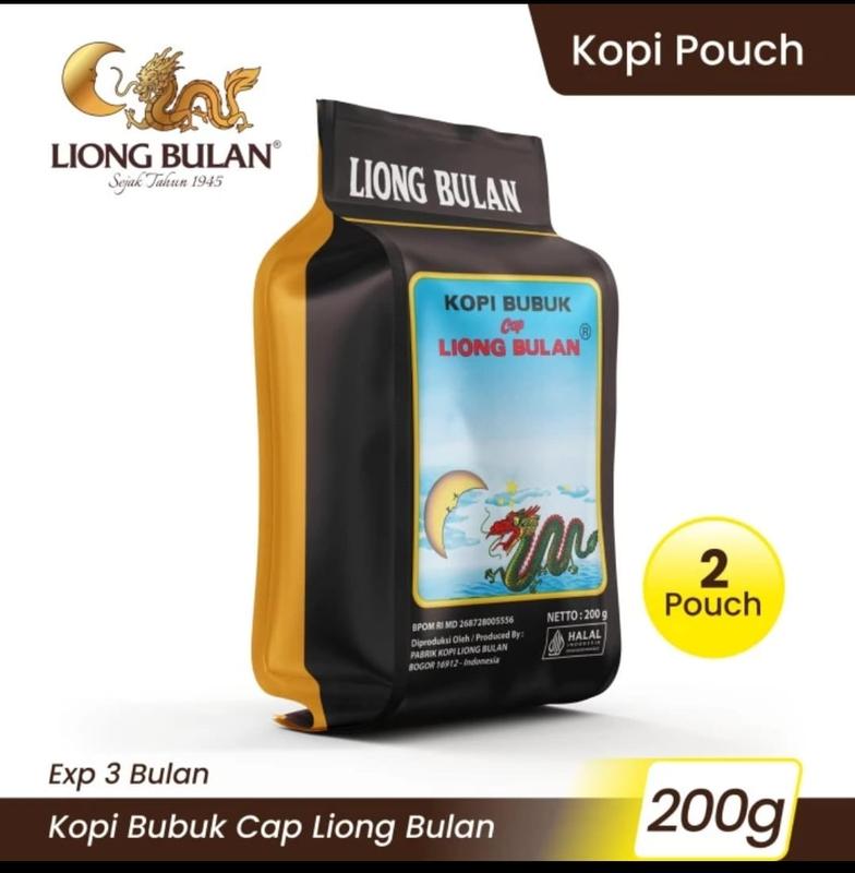 Kopi LIONG BULAN 200 gram Tanpa Gula - Shop | Tokopedia